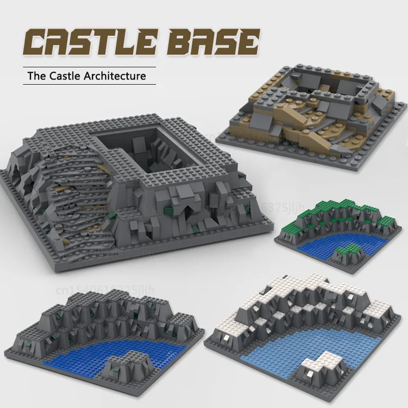 Moc-Building-Blocks-3D-Base-Technology-Bricks-Raised-Baseplate-For ...