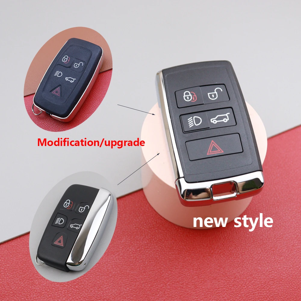 Modification Car Key Fob Shell Case Housing for Jaguar F-Pace F-Type XE ...