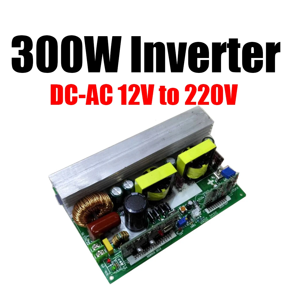 Pure Sine Wave 300W 12V TO 220v inverter circuit board boost converter ...