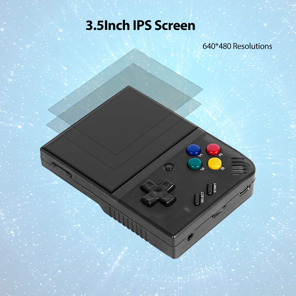 Blanc 128g - Ata Yoo Mini Plus-Console de jeu avec écran de 3.5 pouces ...