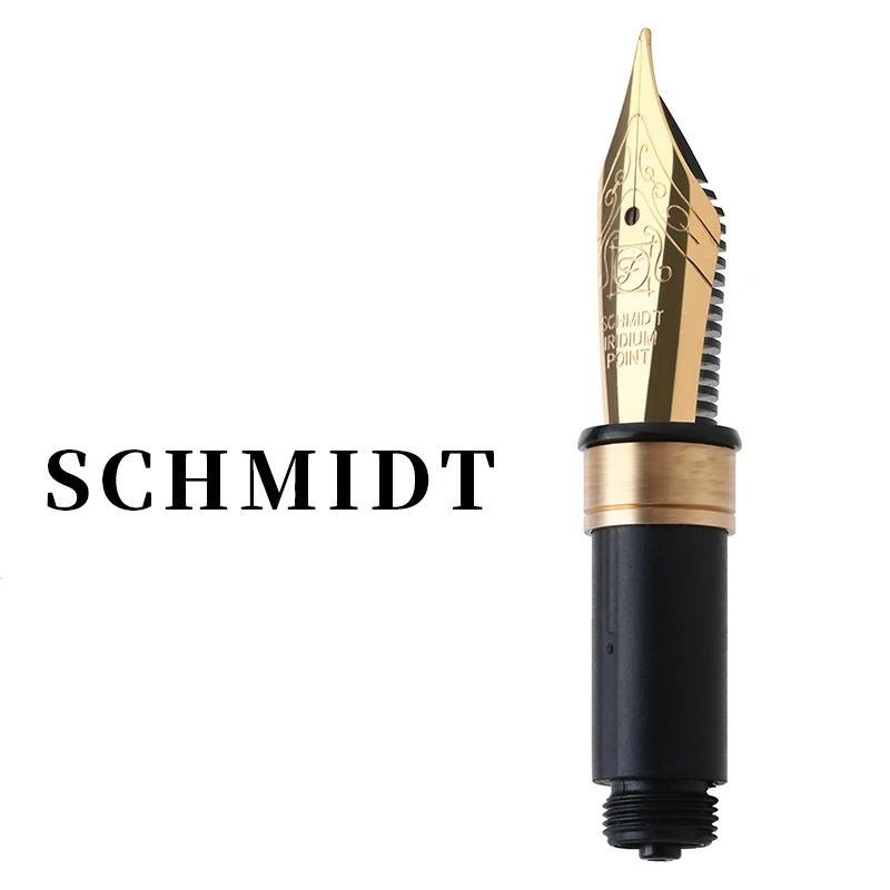 SCHMIDT 5, 6 Size /BOCK gold plated/silver fountain pen nib EF 0.38mm ...