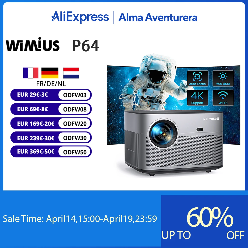 Wimius-Projecteur-P64-natif-Full-HD-1080P-500-ANSI-15000L-prise-en ...