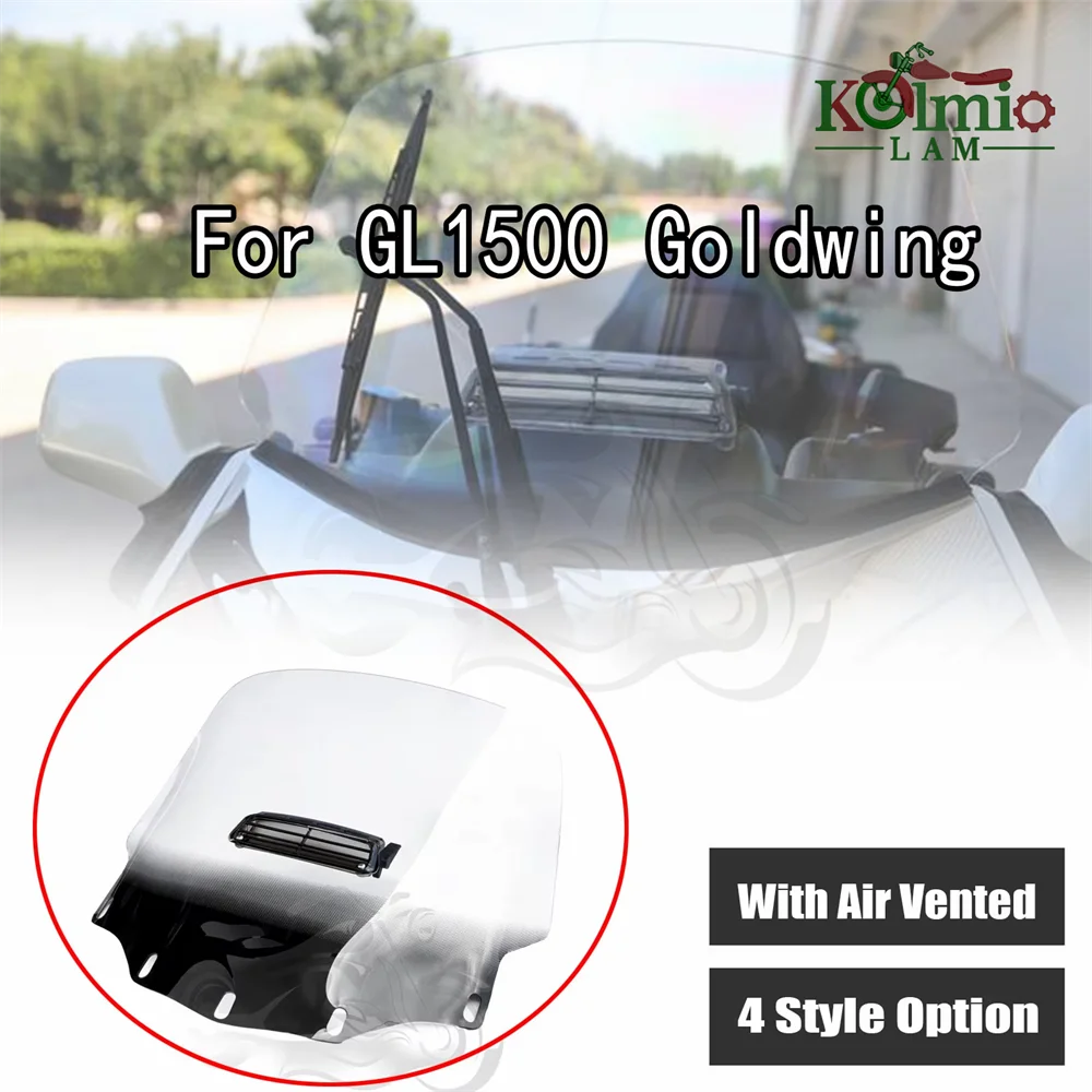 Fit For Honda Goldwing GL1500 Motorcycle Windscreen Windshield GL 1500 ...