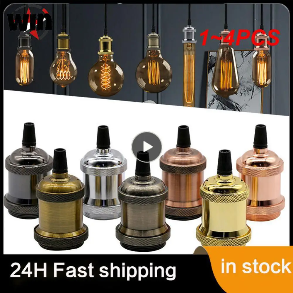 Vintage-Retro-Edison-Lamp-Holder-E27-Socket-Pendant-Lights-Bulb-Base-de ...