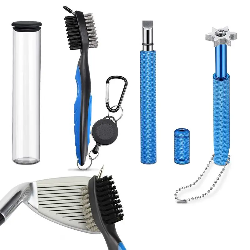 Golf-Club-Groove-Sharpener-Durable-Golf-Club-Cleaning-Kit-Set-Golf ...