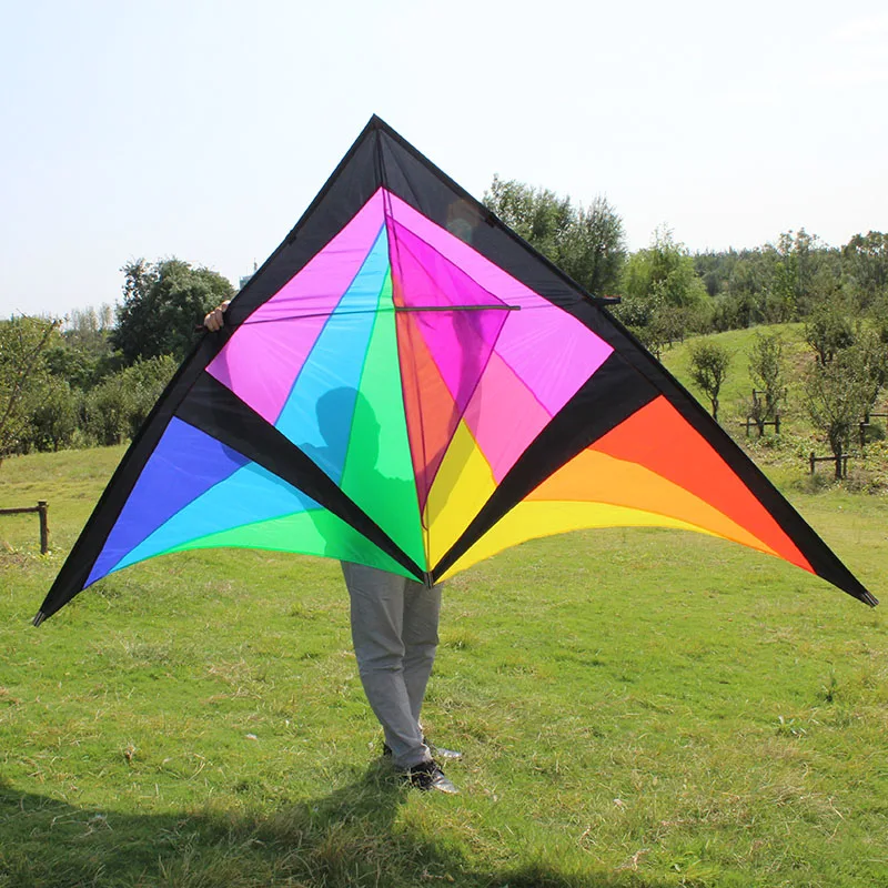 2-8m-Colorful-Big-Delta-Kite-for-Audlts-High-Quality-Large-Single-Line ...