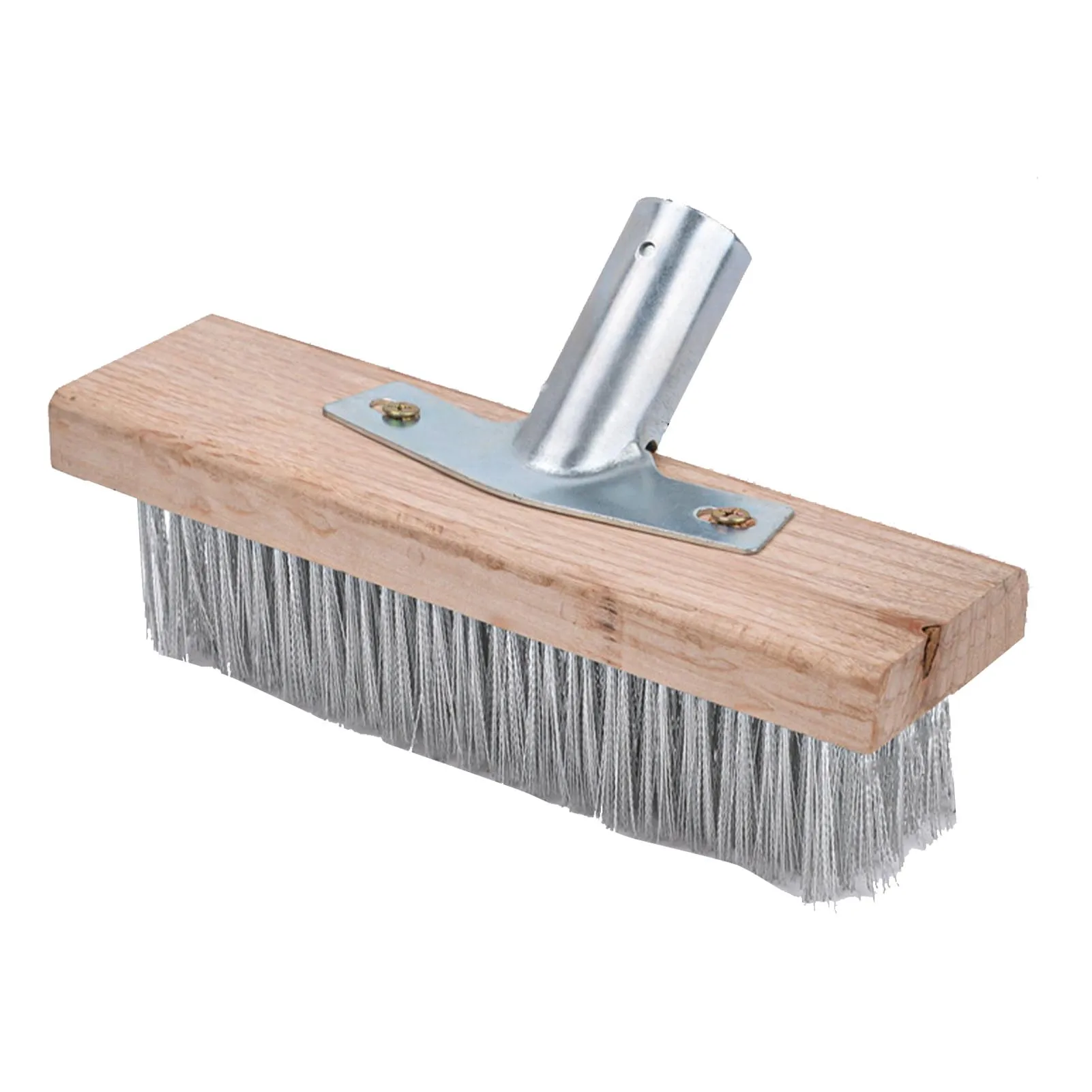 Metal-Wire-Broom-50cm-Brush-Head-Stainless-Steel-Wire-Hair-Reusable ...