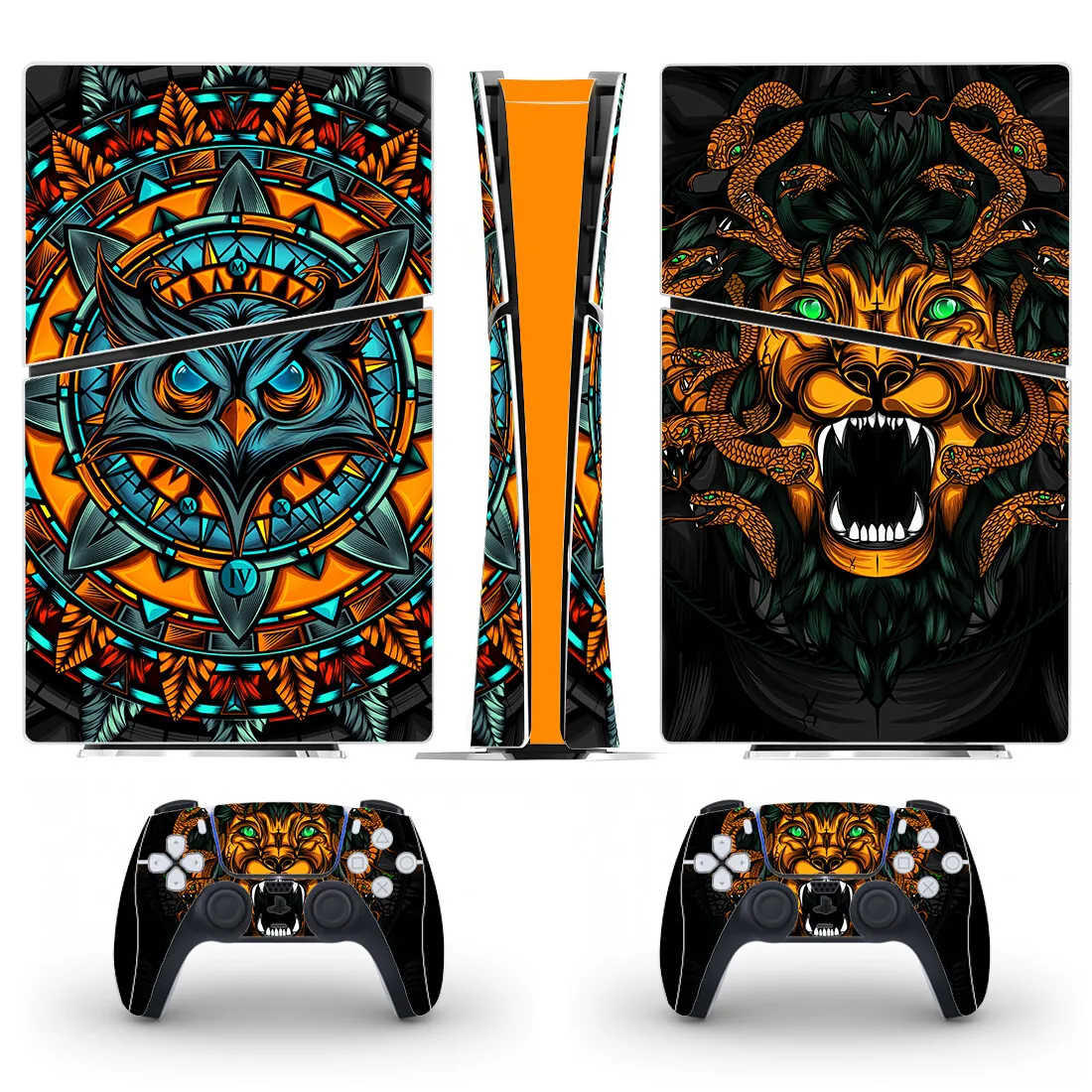 Custom Design New PS5 Slim Digital Skin Sticker Protector Decal Cover ...
