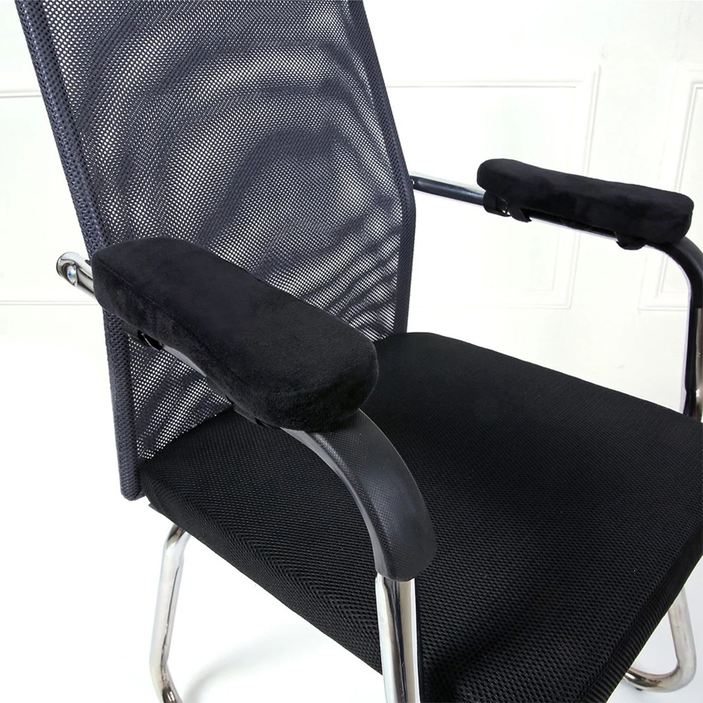 1 Pair Office Chair Armrest Portable Adjustable Removable Stool Arm ...