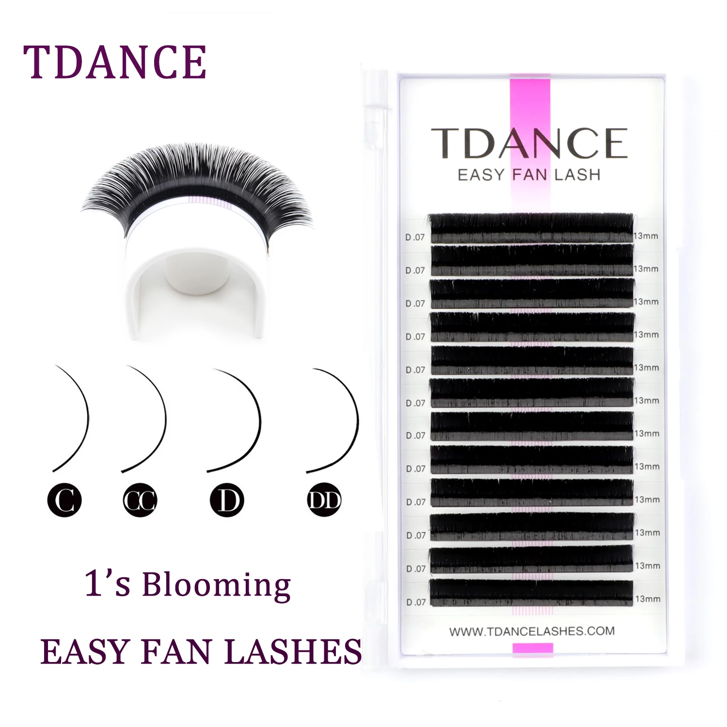 Easy Fan Lashes autofanning lashes volume lashes self fanning AliExpress
