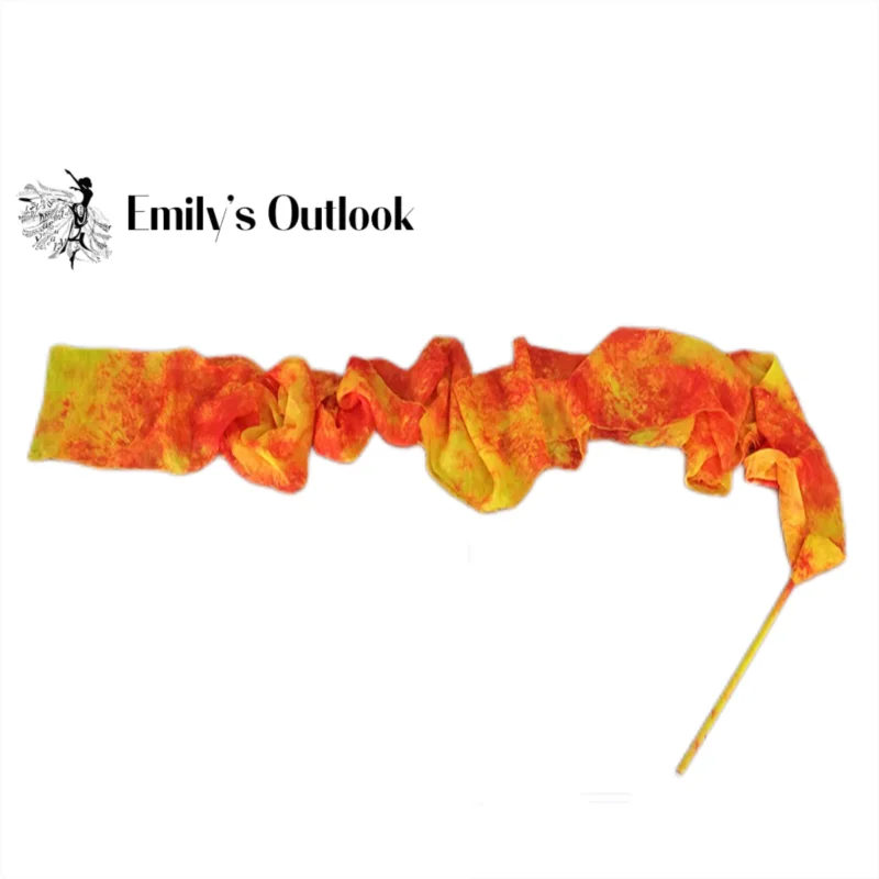 Colorful-Silk-Streamer-With-Rod-Handmade-Light-Weight-Real-Silk ...