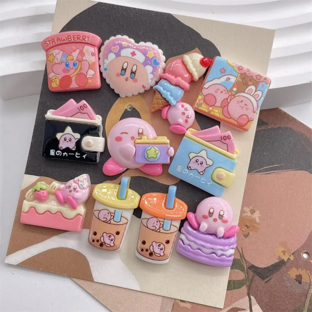 10-20pcs-star-kirby-anime-figure-resin-DIY-accessories-patch-decor ...