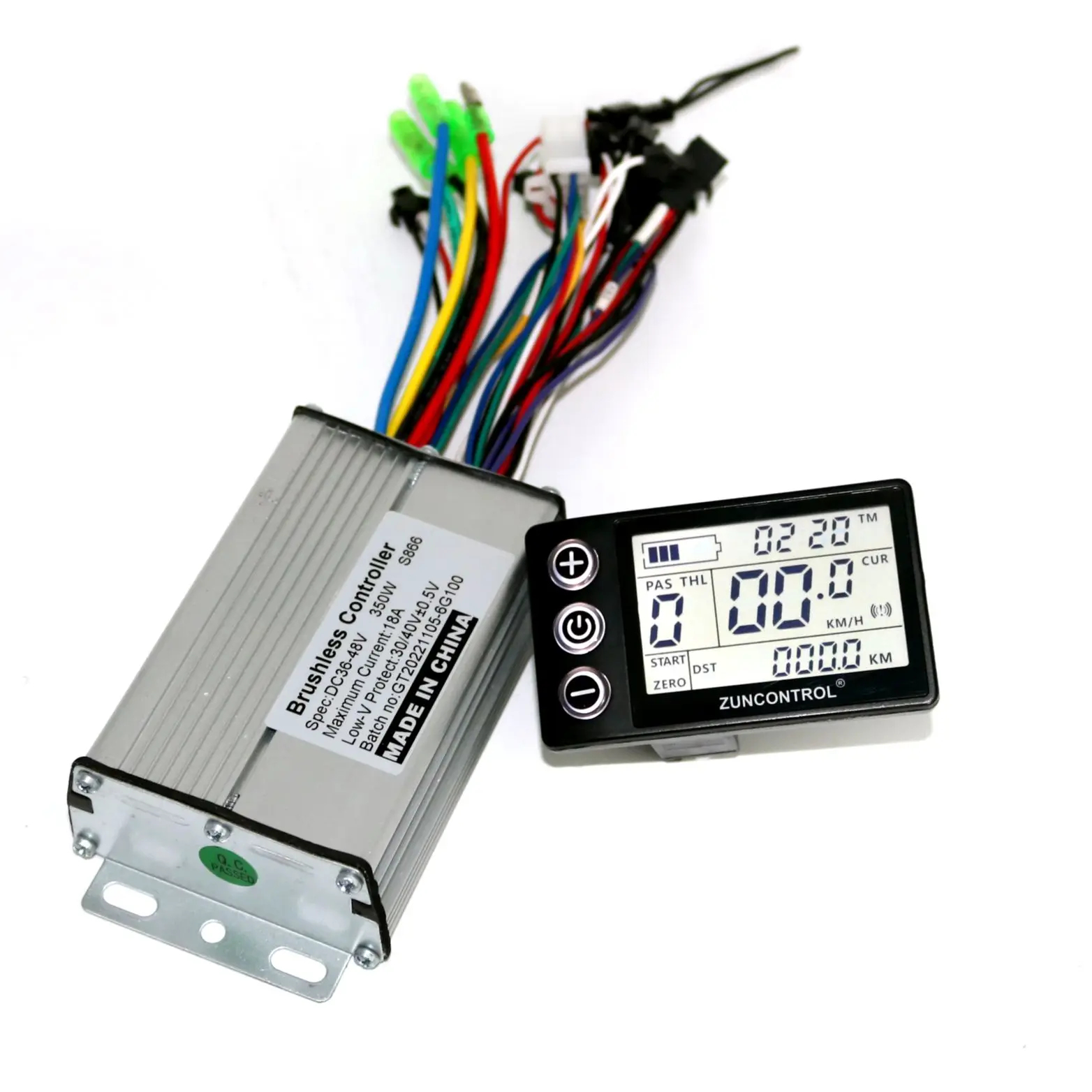GREENTIME-36V-48V-60V-350W-18A-motor-controller-E-bike-brushless-speed ...