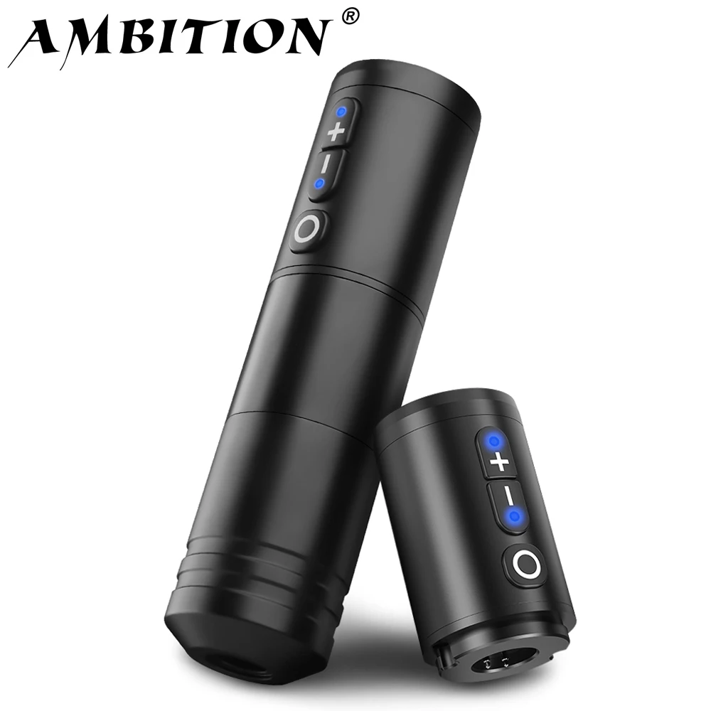 Ambition-Ninja-Professional-Wireless-Tattoo-Pen-Machine-4mm-Stroke ...