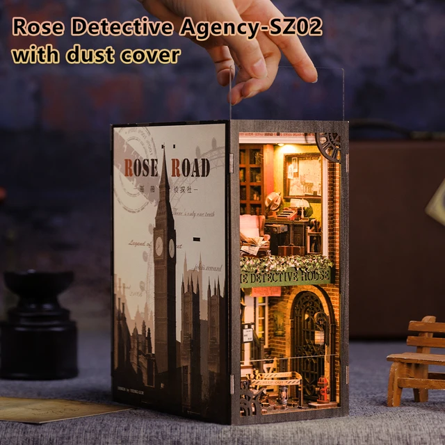 Detective Series Book Nook Kit - kingstora.com