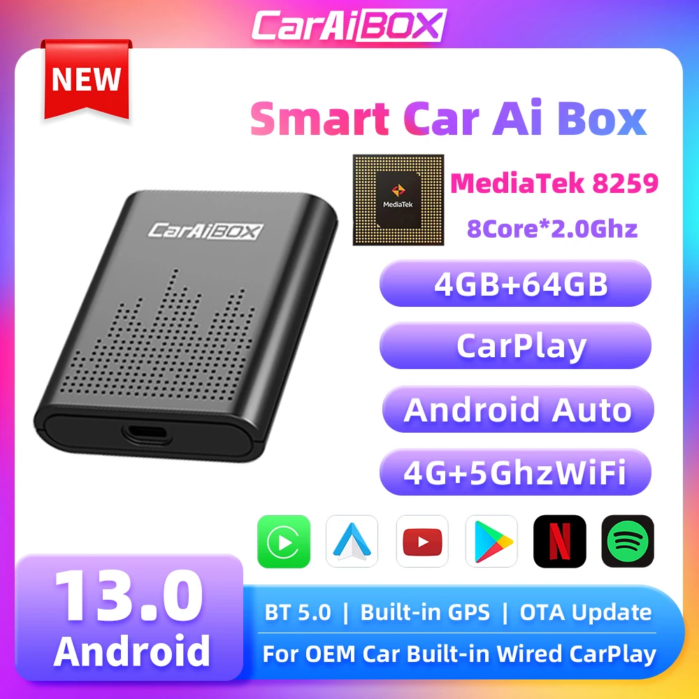 CarAiBOX-CarPlay-inal-mbrico-Ai-Box-Android-13-0-MediaTek-8259-8-n ...