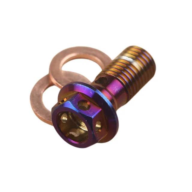 Motorcycle Banjo Bolt / Brake Hose Screw M10*22mm*1.25mm / 1.0mm ...