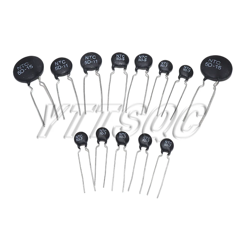 10Pcs Thermistor MF72 5D-15 NTC 5D-7 5D-5D 5D-9 5D-11 Thermal Resistor ...
