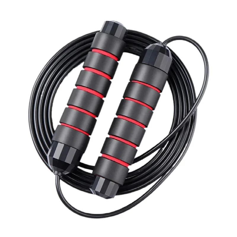Speed-Jump-Rope-Tangle-Free-Fast-Skipping-Cable-Ball-Bearing-Steel-Wire ...