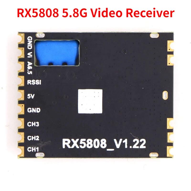 5.8ghz Rx5808 -90dbm Av Fm Wireless Audio Video Receiver Module - Parts ...