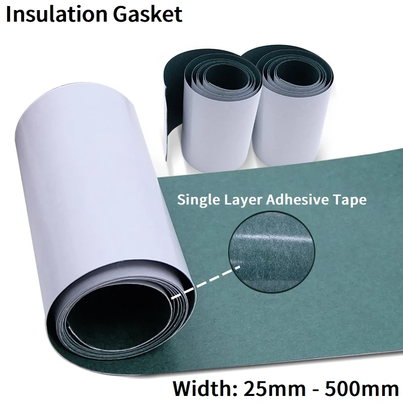 1M/5M Insulation Gasket for 18650 Battery Barley Paper Li ion Pack Cell ...