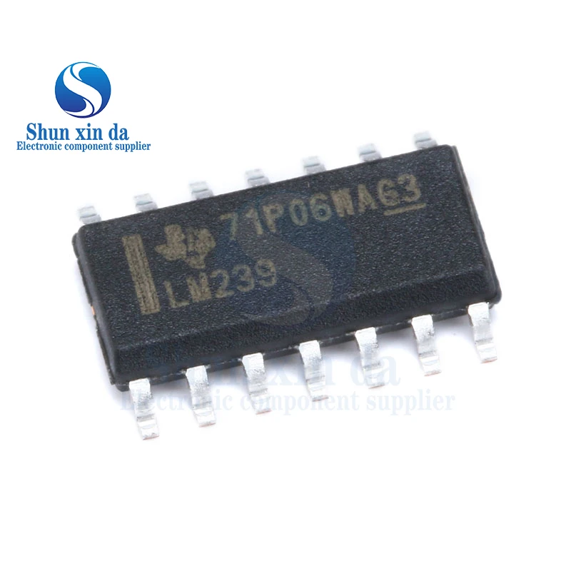 10PCS LM239 LM239N DIP-14 LM239DR LM239D LM239DT LM239ADR SOIC-14 ...