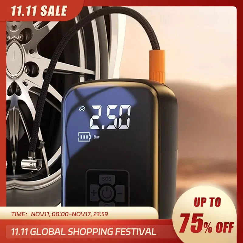 🚲 Compresor de aire eléctrico de neumáticos - Oferta — Descuentos Rata