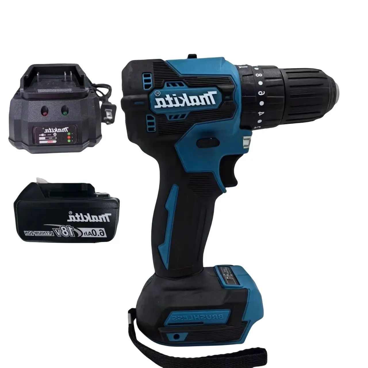 Makita-DHP485-destornillador-sin-escobillas-recargable-taladro-el-ctrico-de-impacto-herramienta ...