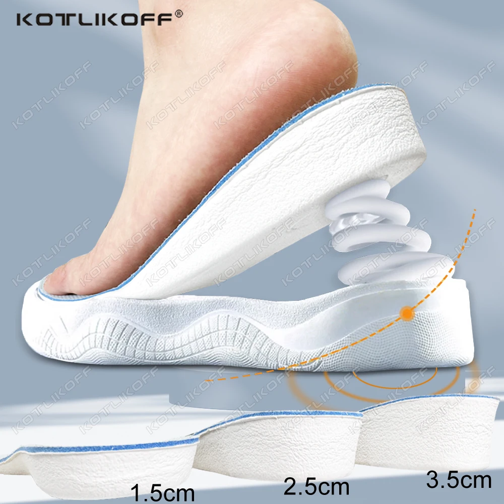 Invisible-Height-Increase-Insoles-Soft-Lightweight-Shoes-Sole-Pad-for ...