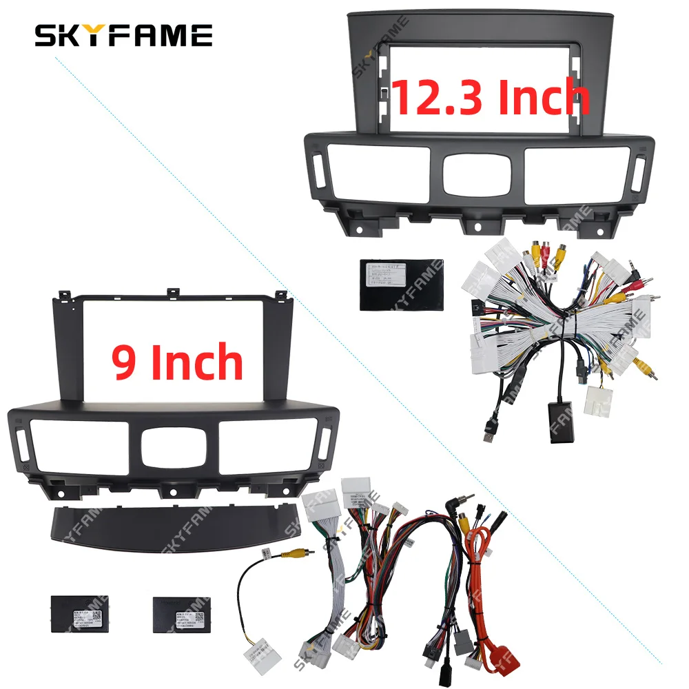 9/12.3 Inch Car Frame Fascia Adapter Decoder Android Radio Dash Fitting ...