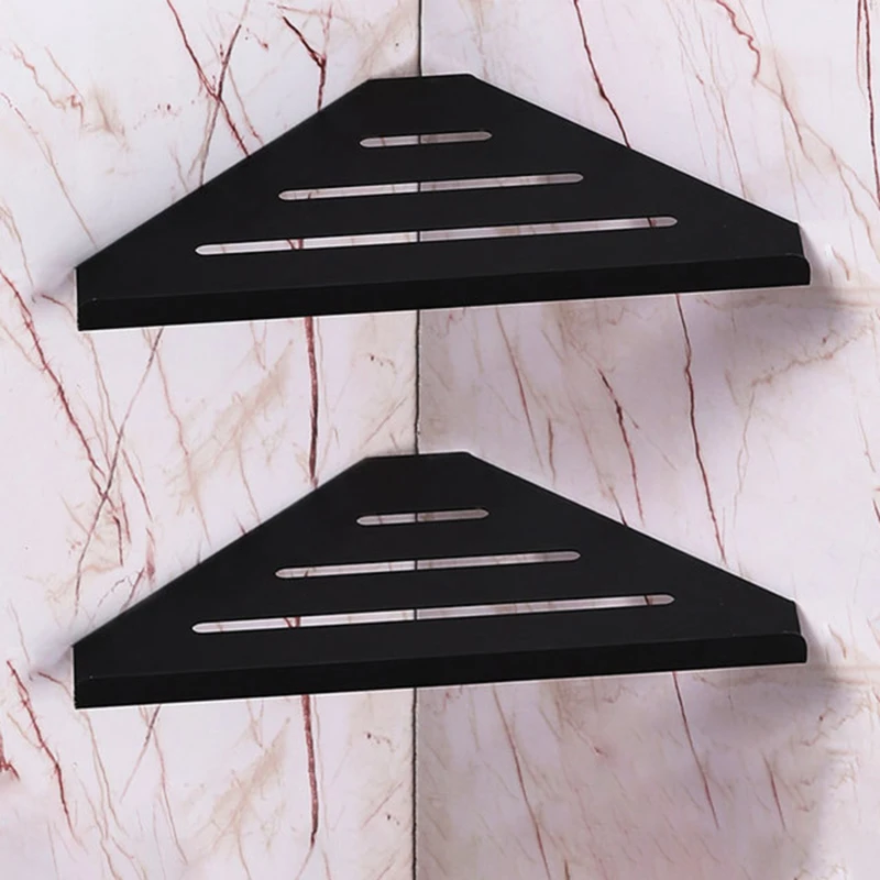 1Pcs-Bathroom-Corner-Shelf-Single-Layer-Stainless-Steel-Bathroom-Shelf ...