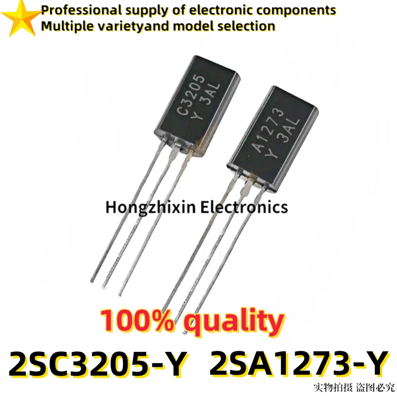 10-Uds-nueva-calidad-2SA1273-Y-2SC3205-Y-C3205-A1273-TO-92L-transistor ...