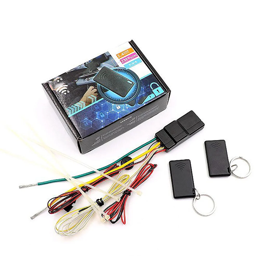 2-4G-RFID-Immobilizer-Wireless-Engine-Lock-Car-Alarm-System-Anti ...