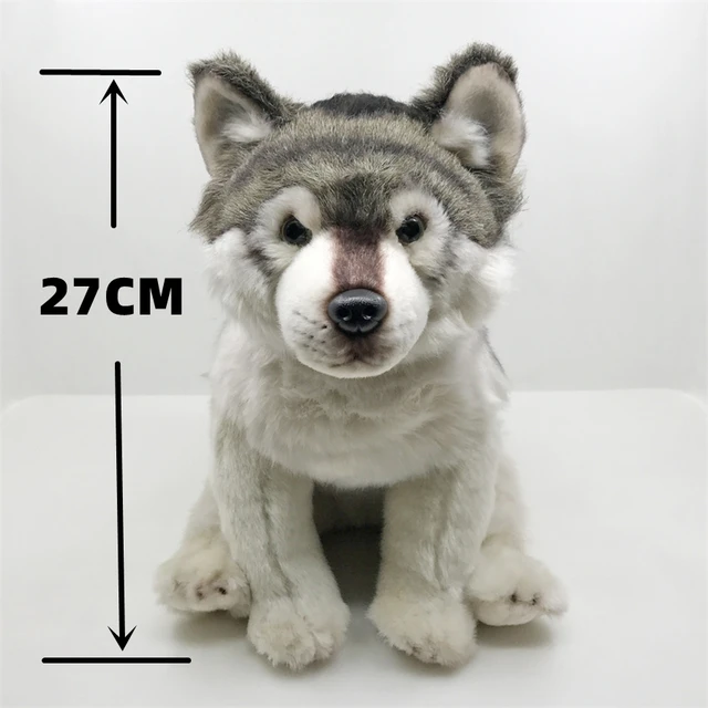 Anime Grijze Wolf Pup Malamute High Fidelity Anime Leuke Plushie Hond