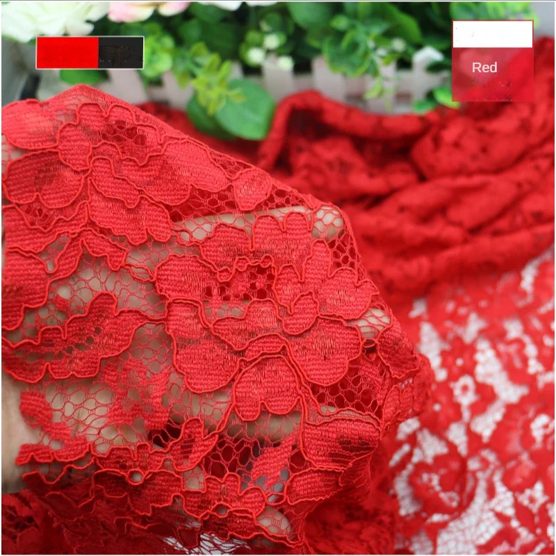 Lace Fabric By The Yard for Wedding Dresses DIY Clothing Skirts Sewing ...