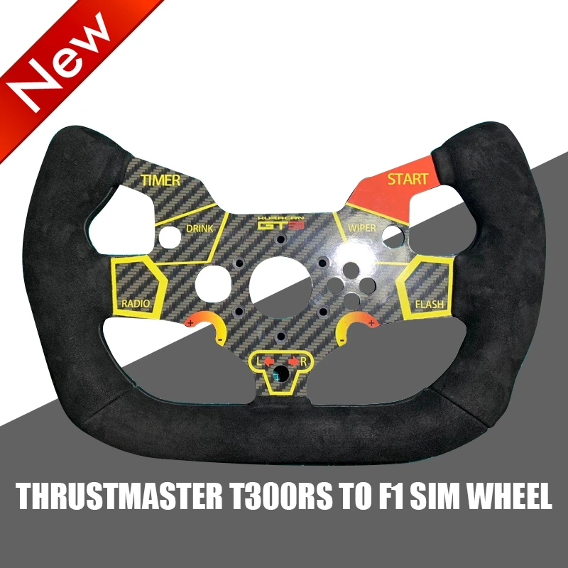 DIY Racing Wheel Thrustmaster T300RS to F1 SIM Wheel For T300RS/GT For ...