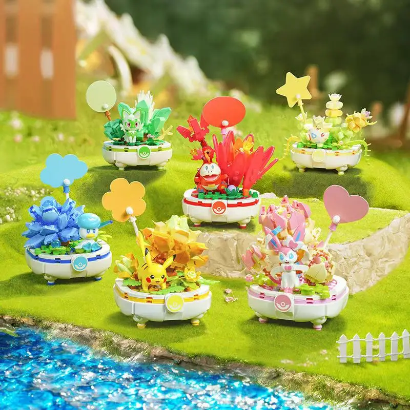New Anime Pokemon Building Block Figure – My Artistic Place