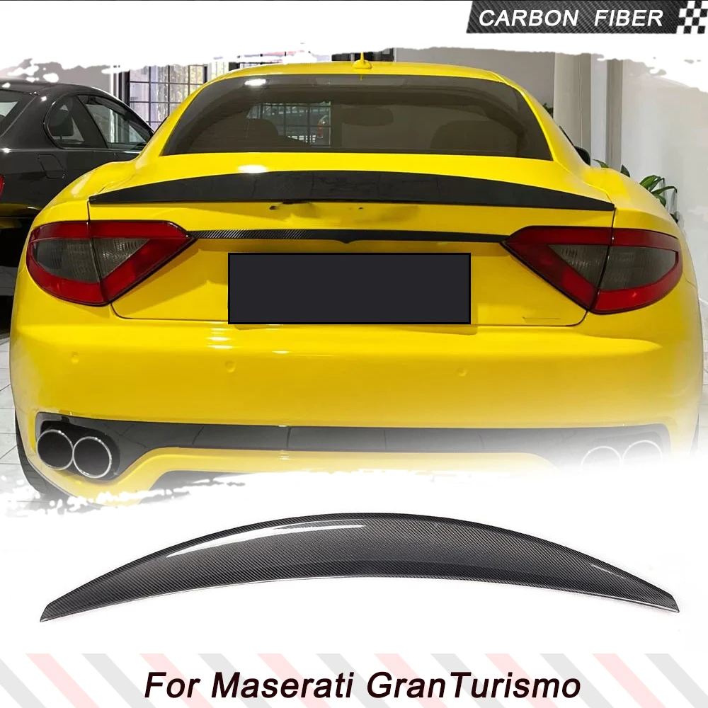 Carbon-Fiber-Racing-Spoiler-Fit-For-Maserati-GT-Gran-Turismo-Coupe-2008 ...