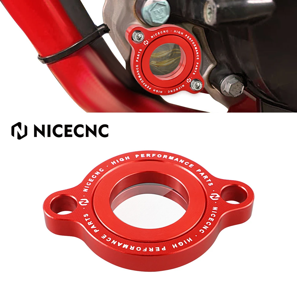 NiceCNC Transparent Oil Filter Cover Cap for BETA RR RRS 350 390 430 ...