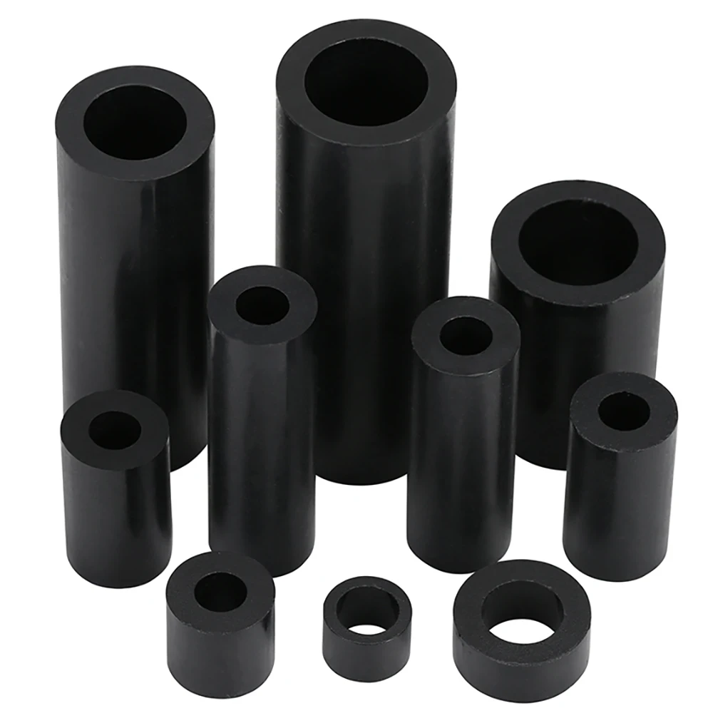 M5-M6-M7-Black-ABS-Isolation-Column-Plastic-Pad-Column-Through-Column ...