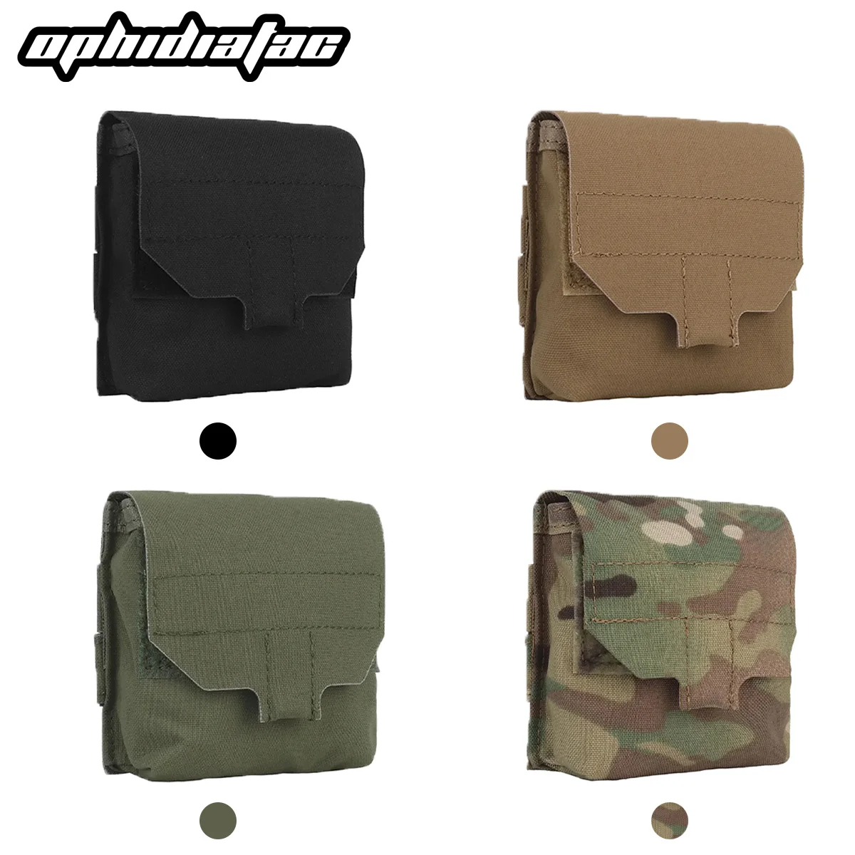 Small Micro Pouch Lightweight Utility Bag MOLLE Daily Sundry Holder ...