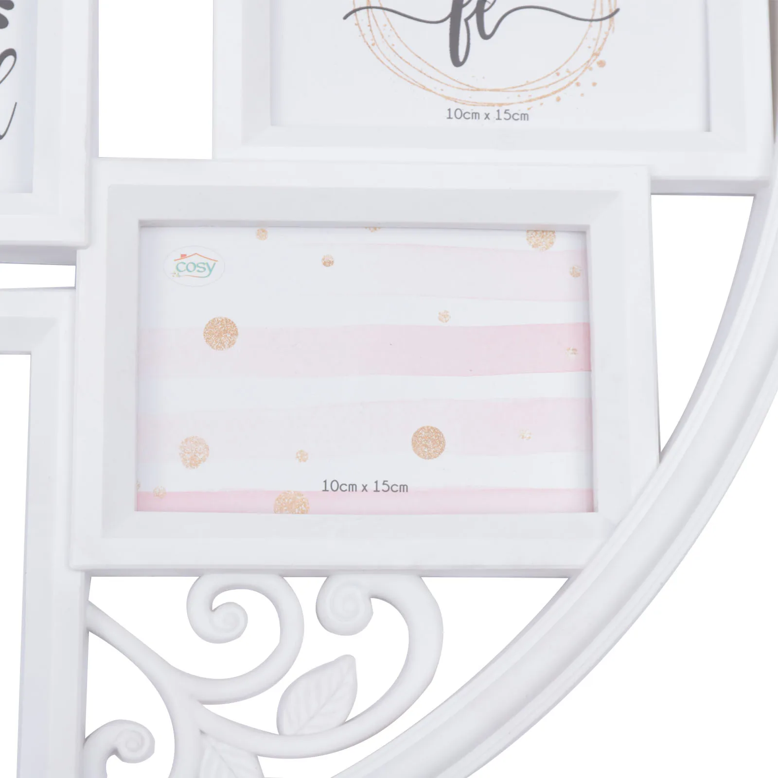 Round Collage Wall Photo Frame – In Touch Home Decor