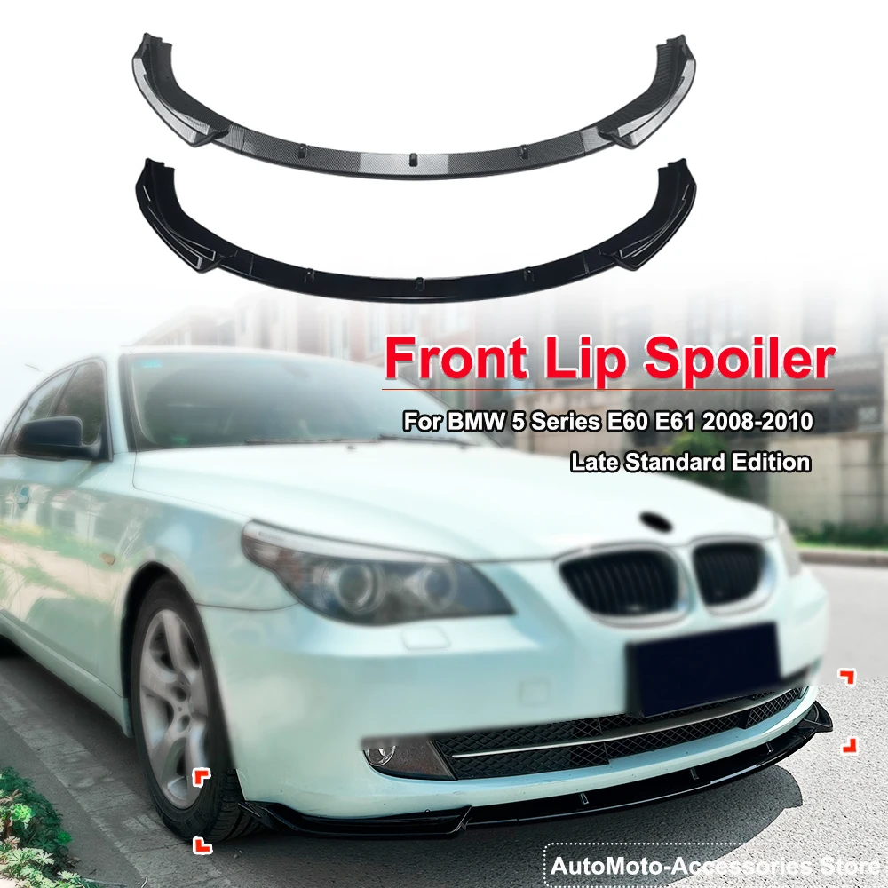 For BMW 5 Series E60 E61 LCI 2008-2010 Front Lip Spoiler Lower Lip ...