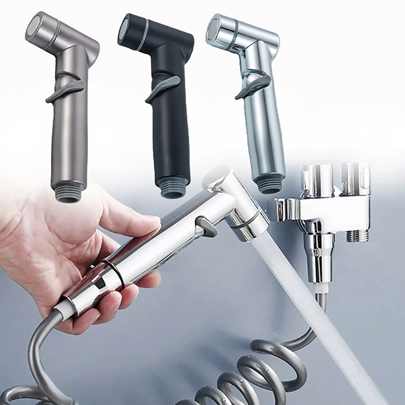 Handheld-Shower-Head-Faucet-Bidet-Toilet-Sprayer-Hygienic-Douche-Self ...