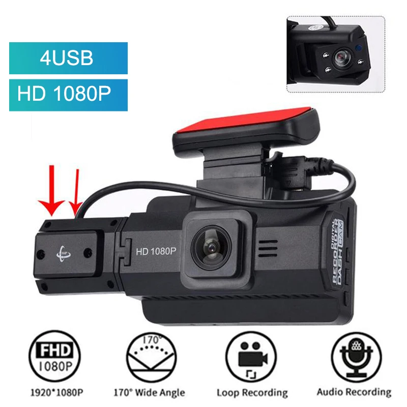 Car Dvr Camera 3 Inch Hd 1080p Dash Cam 170° Wide Angle Night Vision ...