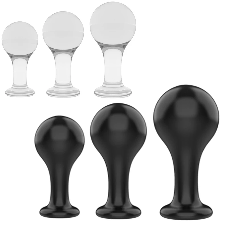 Round Ball Trophy Shape Anal Plug Butt Plug Enlargement Dildo Flirting ...
