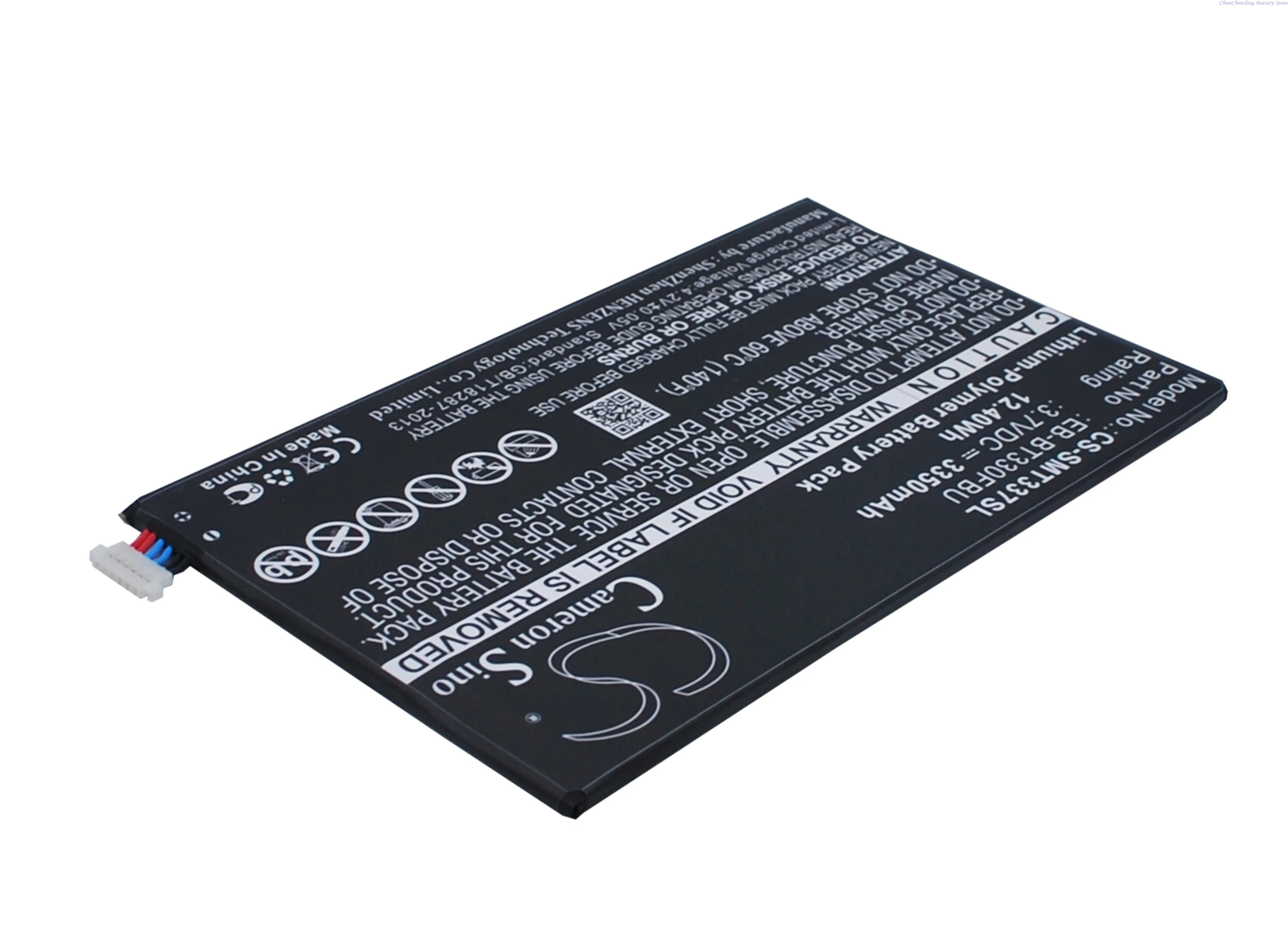 3.7V 3350mAh Tablet Battery EB-BT330FBU for Samsung Galaxy Tab 4 8.0 ...