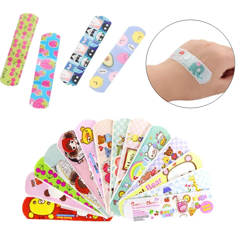 50pcs-set-Cartoon-Kawaii-Band-Aid-First-Aid-Strips-Wound-Dreesing ...