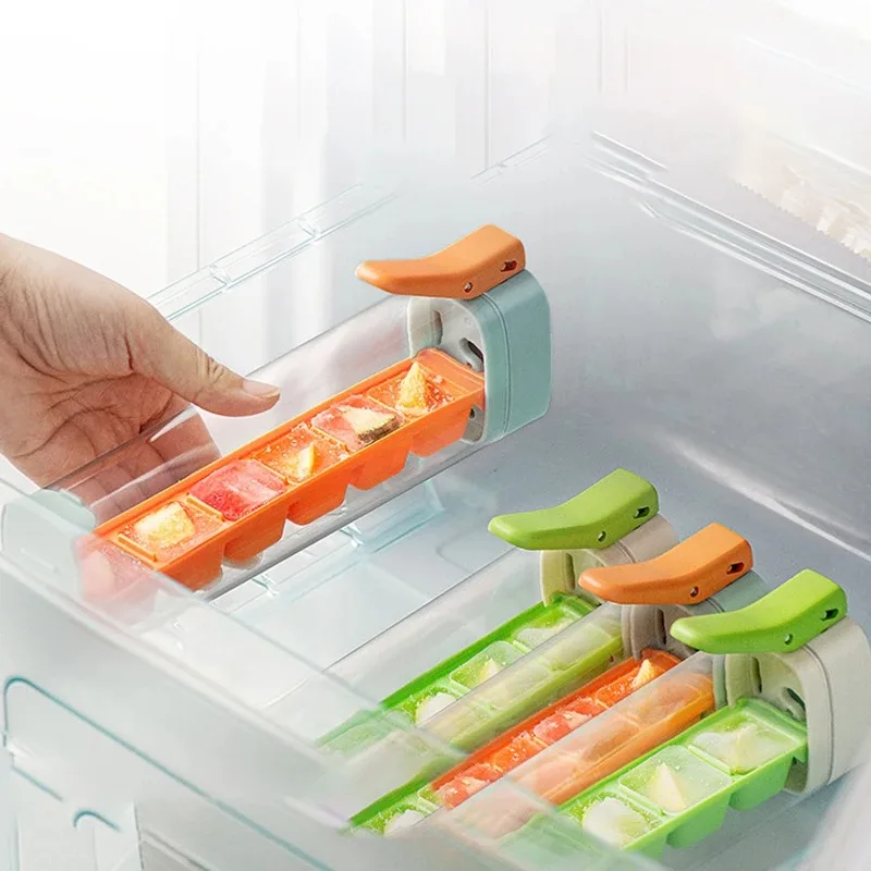 Press-Type-Ice-Cube-Tray-Plastics-Ice-Cube-Maker-Easy-to-Demold-Ice ...