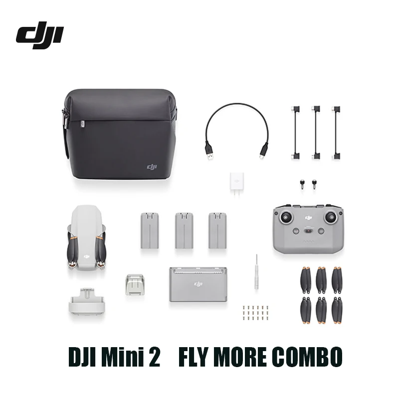 DJI Mini 2 Drone Quadcopter Less Than 249g 31Minutes Flight Time 10km ...